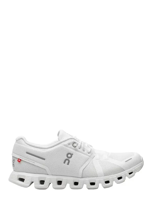On Logo-print Lace-up Sneakers - White