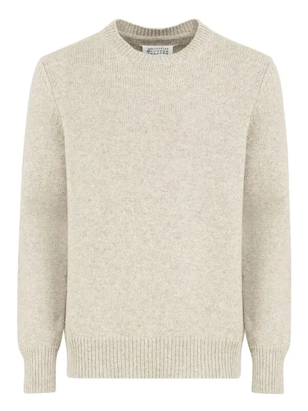 MAISON MARGIELA Four-stitch Jumper - Neutrals