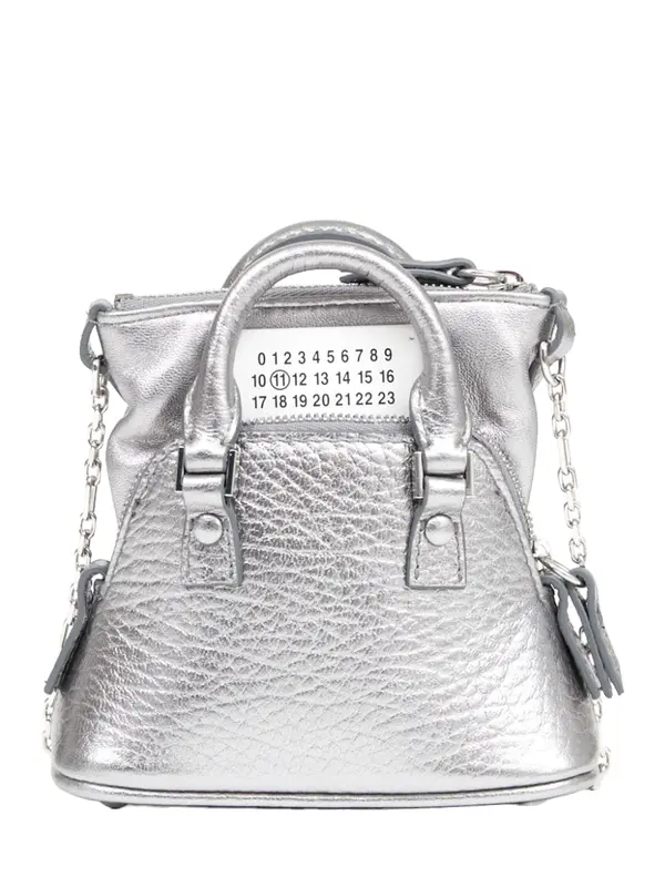 MAISON MARGIELA 5ac Classique Baby Top-handle Bag - Silver