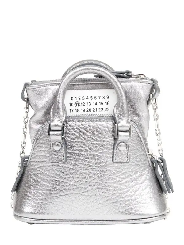 MAISON MARGIELA 5ac Classique Baby Top-handle Bag - Silver