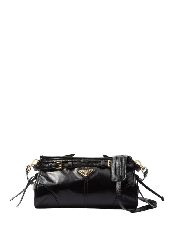 Prada Small Bonnie Shoulder Bag - Black
