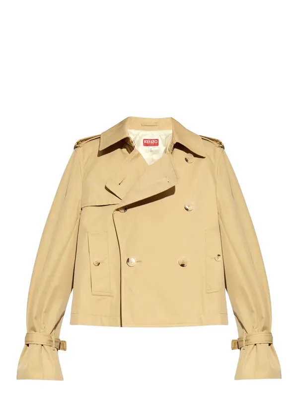 Kenzo Double-breasted Jacket - Neutrals