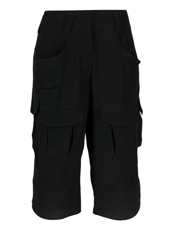Givenchy Cargo Knee-length Shorts - Black