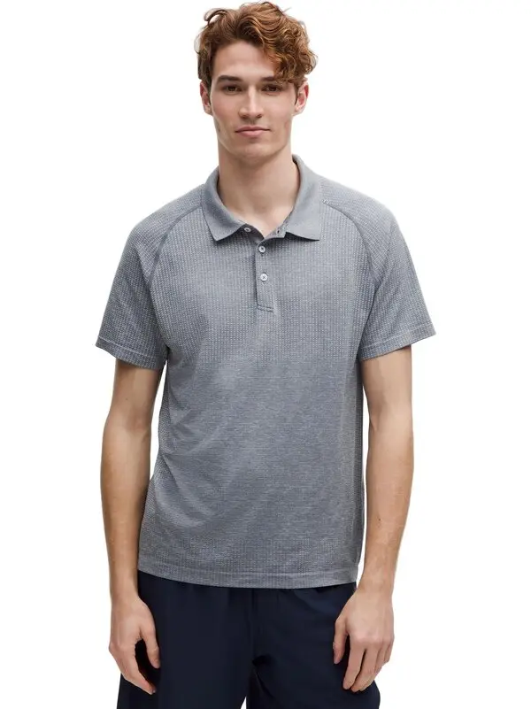 Lululemon Metal Vent Tech Polo Shirt - Vapor/solar Grey