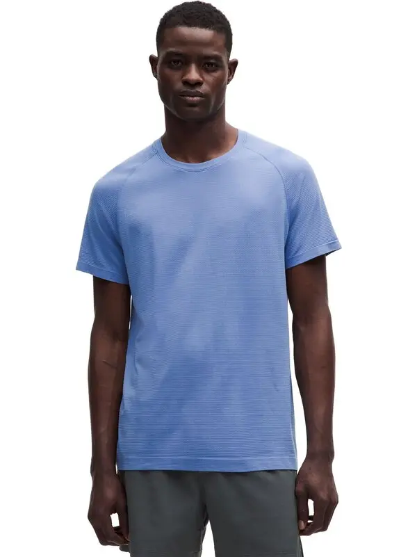 Lululemon Metal Vent Tech Short-sleeve Shirt - Prep Blue/prep Blue