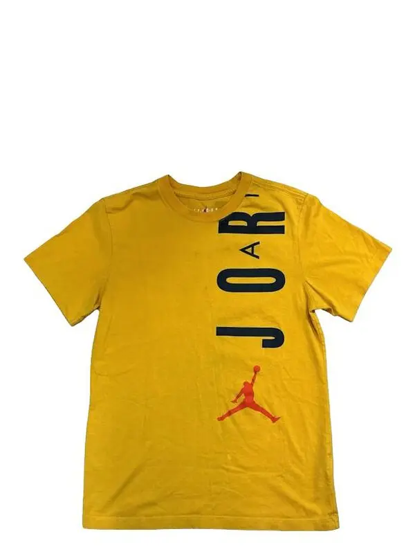 JORDAN Air Short Sleeve T-shirt - Pollen/black/orange