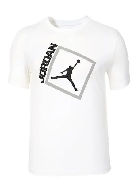 JORDAN Jumpman Box Short Sleeve T-shirt - White