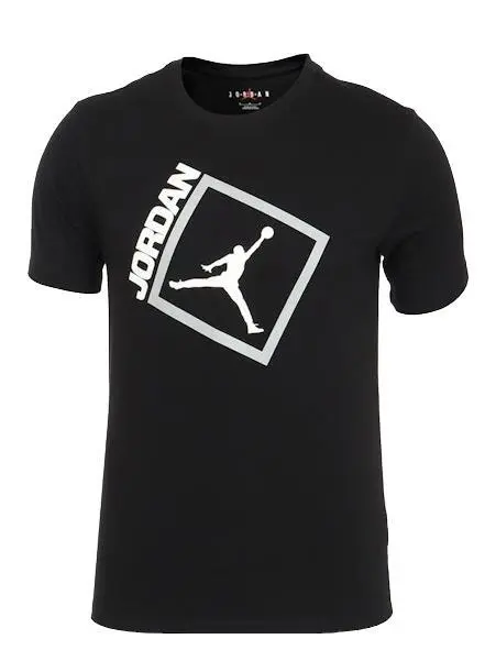 JORDAN Jumpman Box Short Sleeve T-shirt - Black