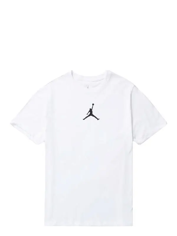 JORDAN Jumpman Short Sleeve Crew T-shirt - White