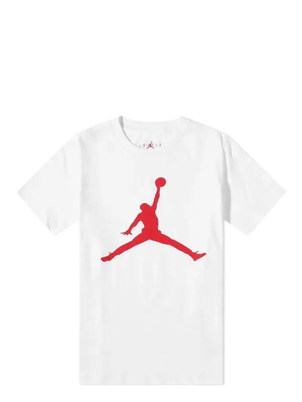 JORDAN Jumpman Logo Short Sleeve T-shirt - White