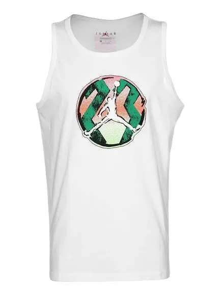 JORDAN Sport Dna Tank Top - White