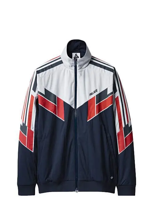 PALACE Adidas Shell Track Top - Night Indigo/white