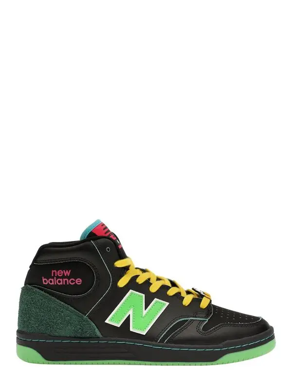 NEW BALANCE Numeric 480 High Natas Kaupasin Sneakers - Black/lime Green