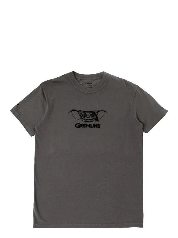 BAIT X Gremlins Flocked Tee Shirt - Gray