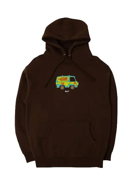 BAIT X Scooby Doo Glow In The Dark Hoodie - Brown