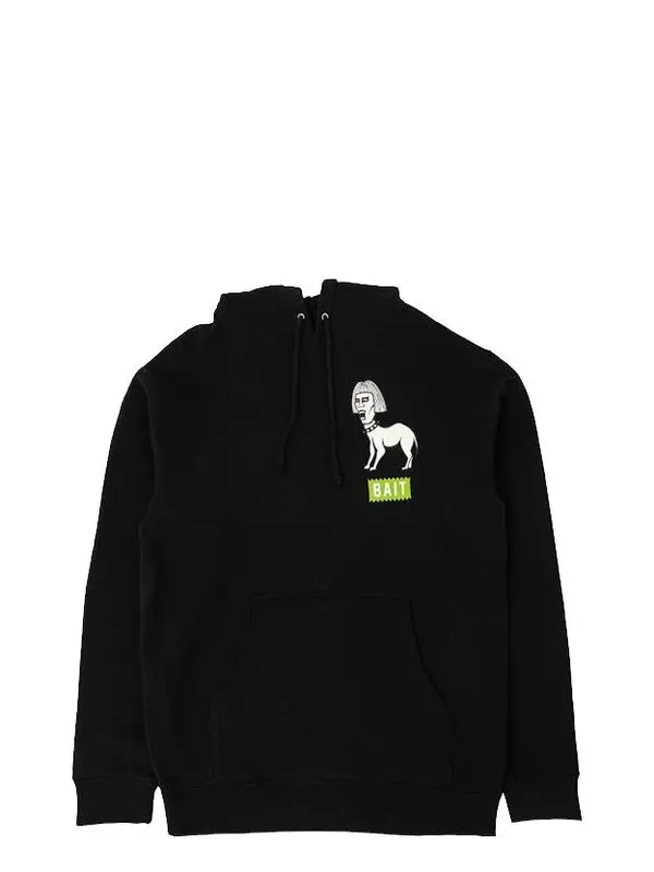 BAIT X Punk Drunkers Alien Hooded Sweatshirt - Black