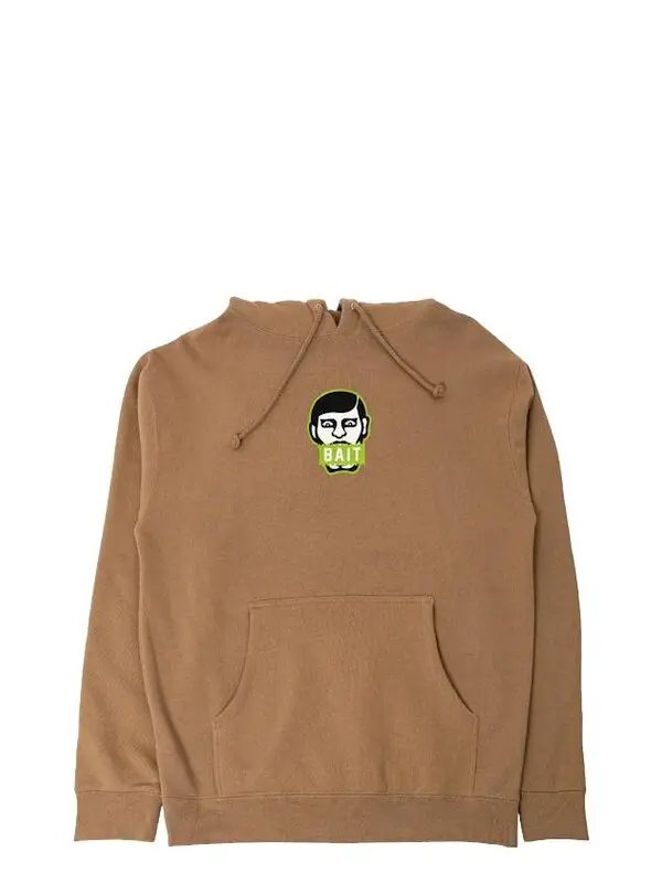 BAIT X Punk Drunkers Japanese Hoodie - Brown