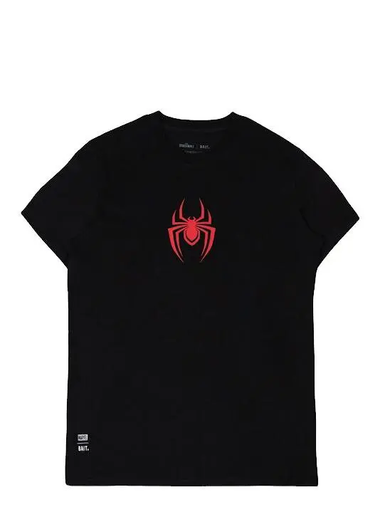 BAIT X Marvel Spiderman 2 Miles Morales Tee Shirt - Black