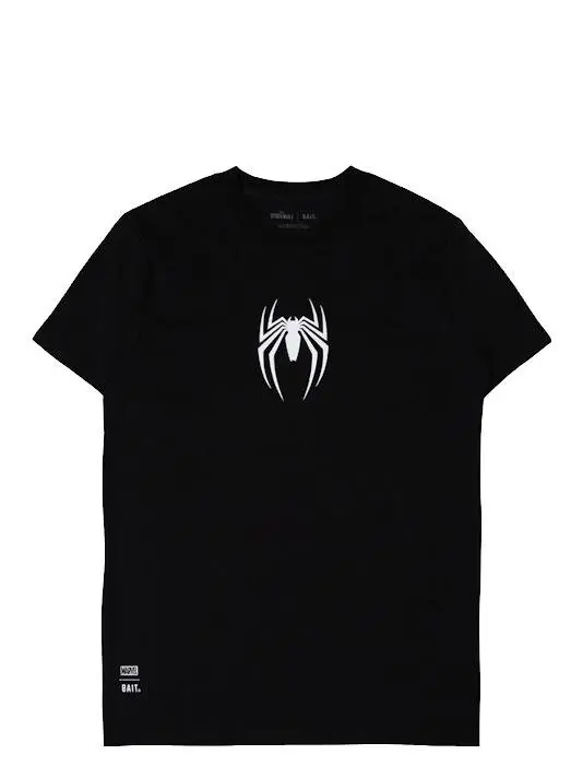 BAIT X Marvel Spiderman 2 Peter Parker Tee Shirt - Black