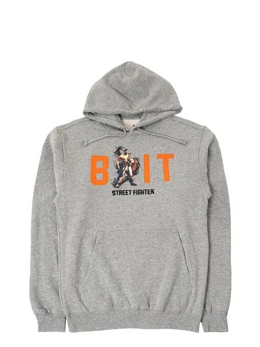 BAIT X Street Fighter 6 Ryu Hoodie - Gray