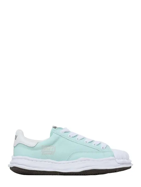 Mihara Yasuhiro Blakey Og Sole Canvas Low Sneakers - Light Blue/white