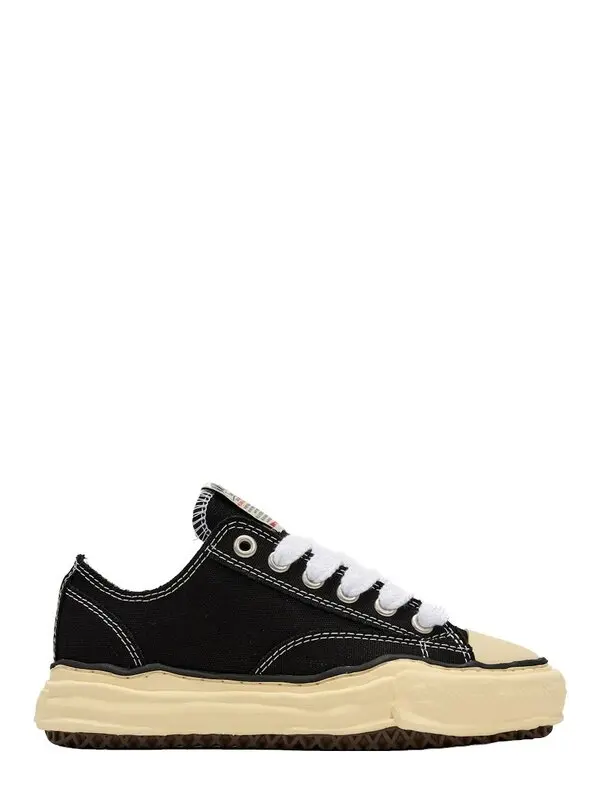Mihara Yasuhiro Peterson Og Sole Canvas Low - Black/off/white