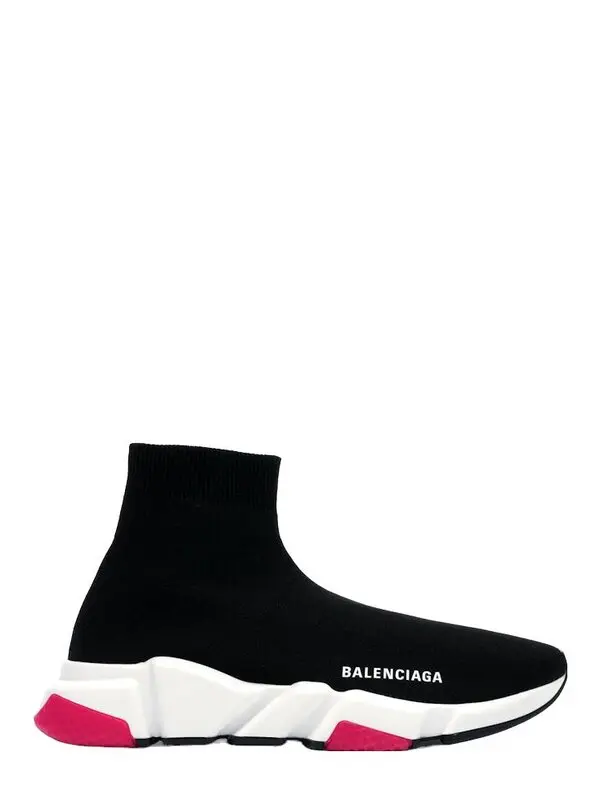 Balenciaga Speed Trainer - Black/white/pink