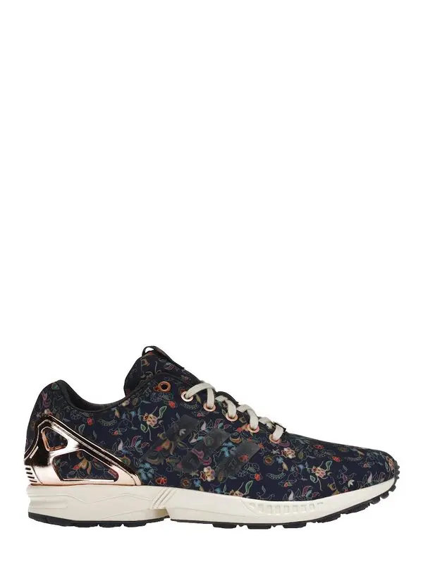 Adidas Zx Flux Limited Edt Night Sky Sneakers - Navy Blue/gold/taupe