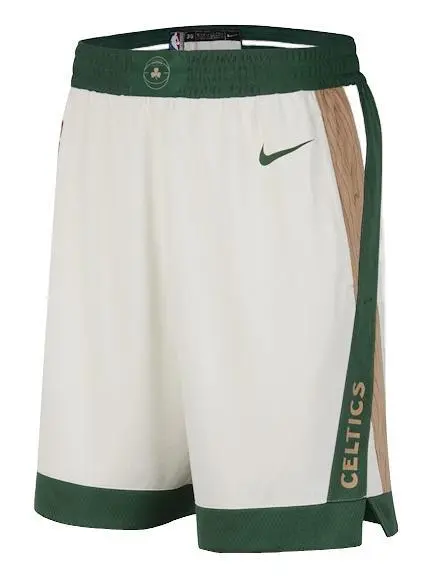 Nike Nba Boston Celtics Swingman City Edition Drifit Shorts - Sail