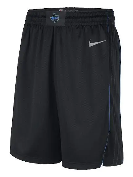 Nike Nba Dallas Mavericks Swingman City Edition Drifit Shorts - Black