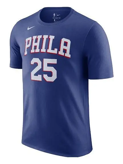 Nike Nba Philadelphia 76ers Ben Simmons T-shirt - Blue