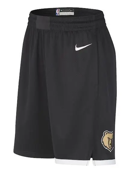 Nike Nba Memphis Grizzlies City Edition Drifit Shorts - Black