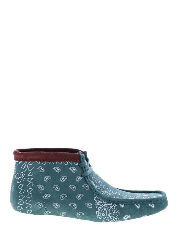 Clarks Originals Wallabee Boot - Green Paisley