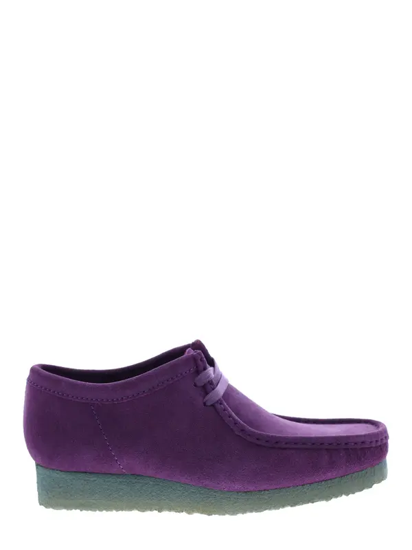 Clarks Wallabee Boot - Purple/green