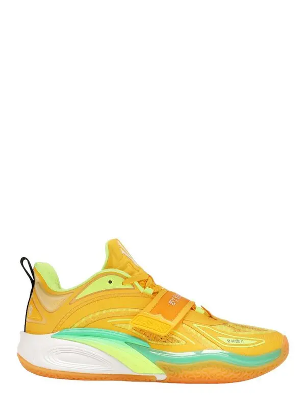 ANTA Kai 1 Playoffs Energy Sneakers - Yellow/green/white