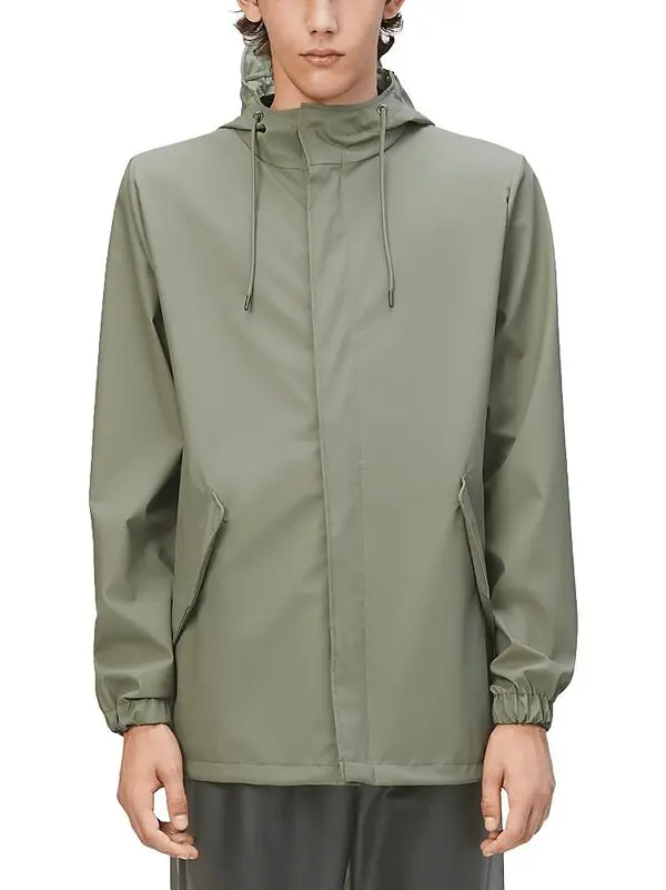 Rains Fishtail Hooded Rain Jacket - Drift