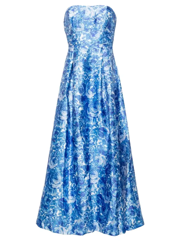 Sachin & Babi Giovanna Floral-print Dress - Blue