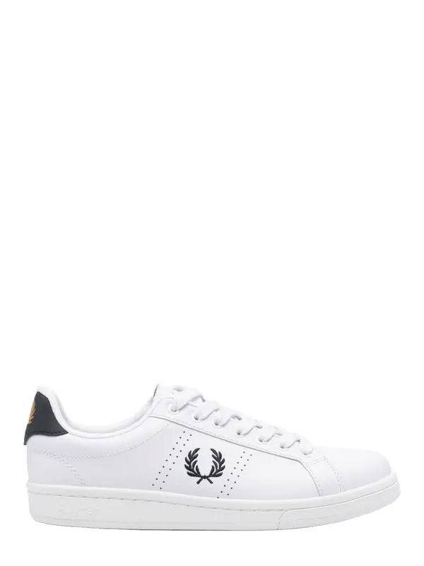 Fred Perry B721 Leather Sneakers - White