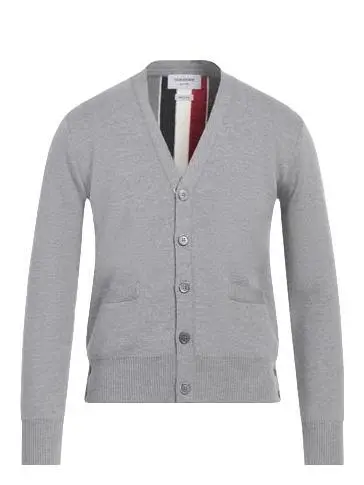 Thom Browne Merino Wool Cardigan - Grey