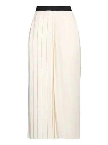 MAISON MARGIELA Pleated Wide-leg Trousers - White