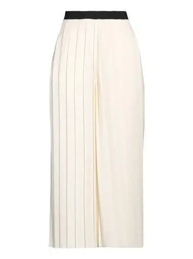 MAISON MARGIELA Pleated Wide-leg Trousers - White