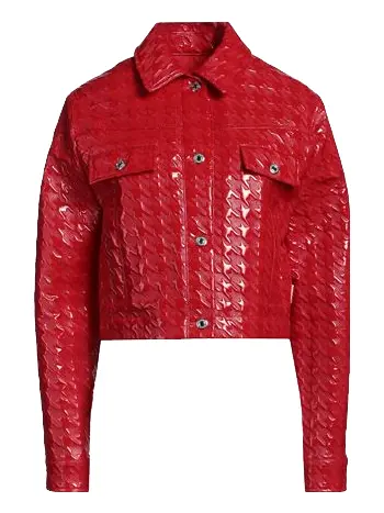MSGM Coated Jacket - Red