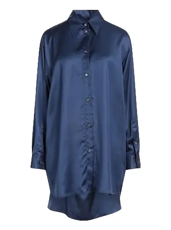 MAISON MARGIELA Viscose Long Shirt - Blue