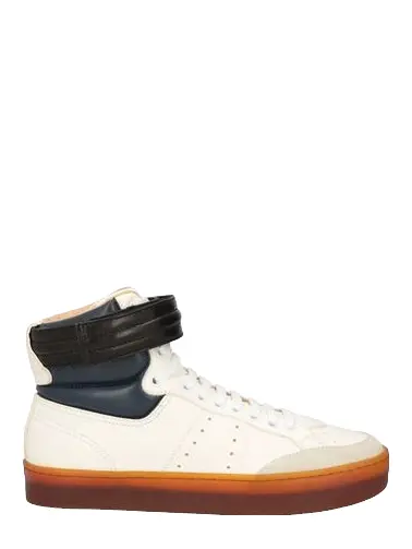 Officine Creative Leather High-top Sneakers - White