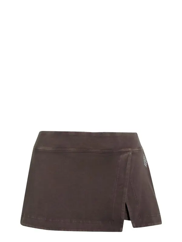 Free People Hot Shot Skort - Chocolate