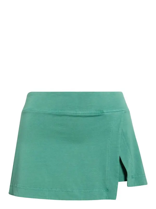 Free People Hot Shot Skort - Green Glow