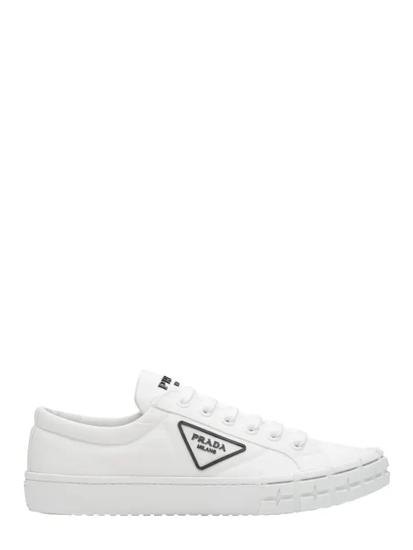Prada Cassetta Wheel Sneakers - White