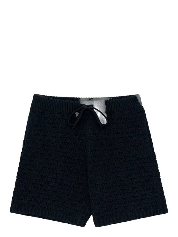 Aimé Leon Dore Eyelet Knit Short - Blue