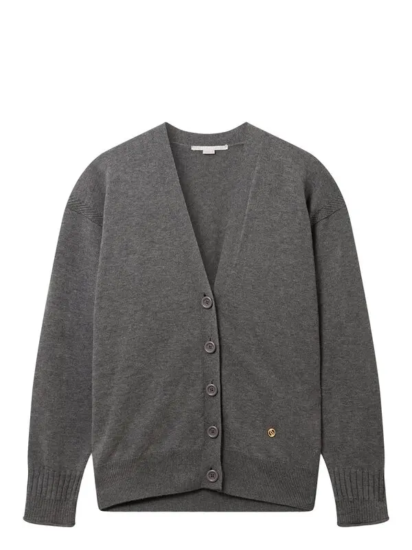 Stella McCartney V-neck Cardigan - Grey