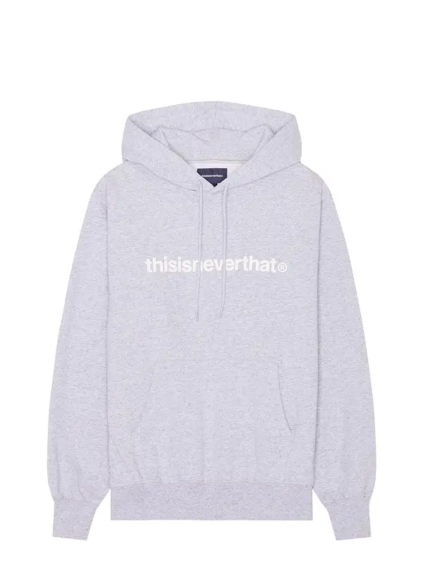 THISISNEVERTHAT T-logo Hoodie - Heather Grey